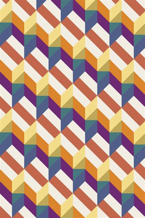 Geometric Spectrium Surface Pattern Design Vector Pattern Pattern