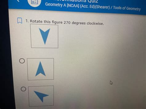 Answered W 1 Rotate This Figure 270 Degrees… Bartleby