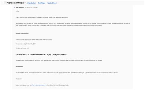 Ios App Store Connect Issue Rejected Subscriptions Despite Proper