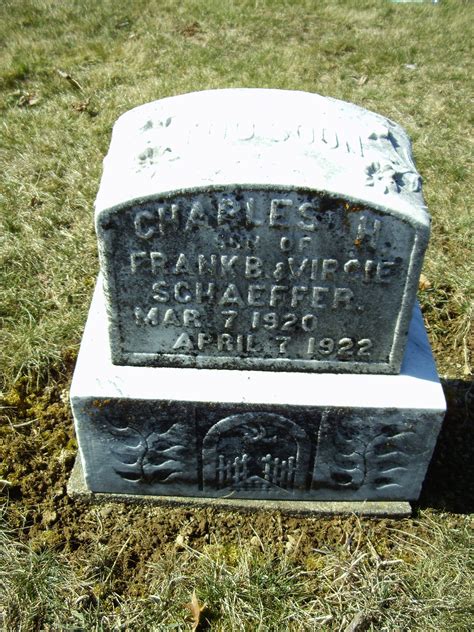 Charles Henry Schaeffer 1920 1922 Find A Grave Memorial