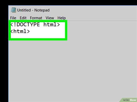 3 Cara Untuk Membuat Css Sederhana Dengan Notepad Wikihow