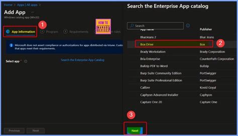install box drive with intune enterprise app catalog app htmd blog