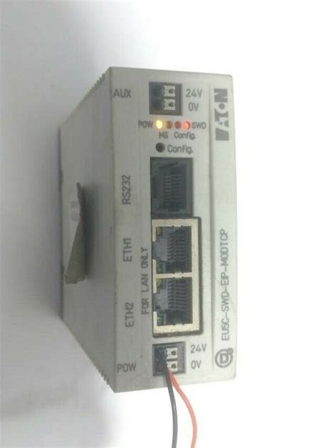 Eaton EU C SWD EIP MODTCP Gateway Ethernet Module VDC Industrial SOL Pte Ltd