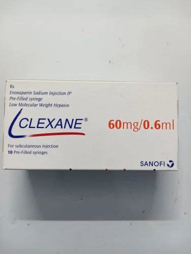 60 Mg Clexane Injection At ₹ 550vial Clexane Injection In