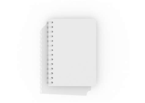 Notebook Mockup PNGs For Free Download