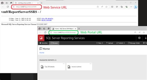 ssrs pbirs install and configure the report server on prem