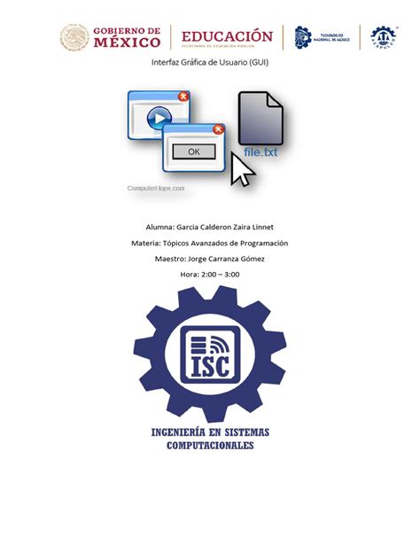 Interfaz Grafica De Usuario Pdf Interfaces Gráficas De Usuario Interfaz De Usuario