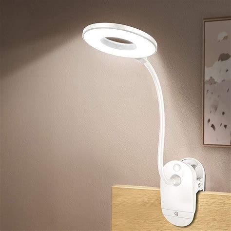 Clip On Lampbattery Powered Reading Lampclip On Light For Bed Clip On