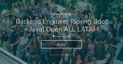 Verónica Marini On Linkedin Backend Engineer Spring Boot Java Open All Latam At Tekton Labs