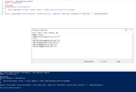 Lister Compte Utilisateur Sur Plusieurs Domaines Forum De La Communauté Powershell Francophone
