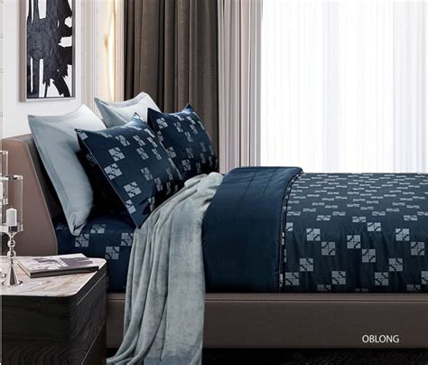 Santas ชุดผ้าปูที่นอน 6ฟุต King Set 5 ชิ้น ไม่รวมผ้านวม ดีไซน์ Oblong ทอ500 เส้นด้าย Texima