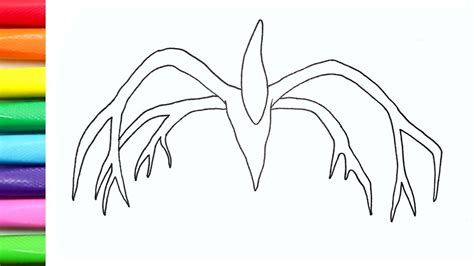 How To Draw The Mind Flayer Stranger Things Step By Step Youtube