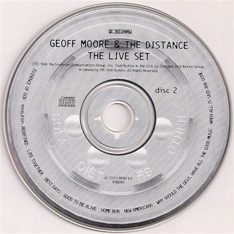 Geoff Moore And The Distance Greatest Hits 1996 Real 80s Ccm