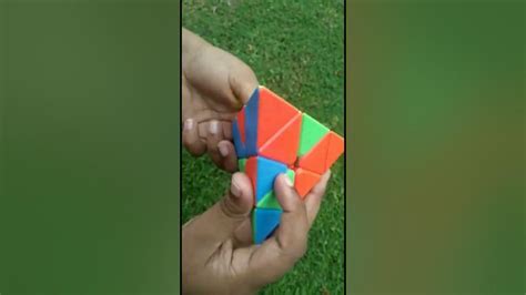 Solving Pyraminx Cube Easily Youtube