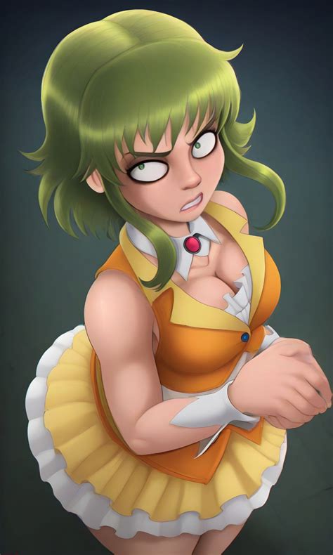 Rule 34 2025 Ai Generated Green Eyes Green Hair Gumi Megpoid Gumi Shadman Style Shadman