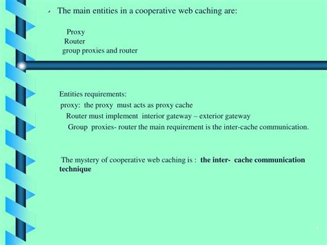Ppt The Mystery Of Cooperative Web Caching Powerpoint Presentation