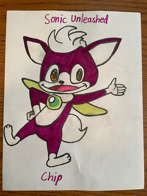 Sonic Unleashed Chip By Muthoni16 On Deviantart