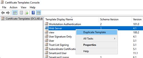 How To Create Microsoft Certificate Authority Template For Ssl Certificate For Vsphere 70