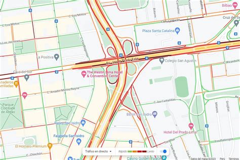 Tráfico En Lima Por Semana Santa Mapa En Tiempo Real De Calles Y Avenidas De Lima Infobae