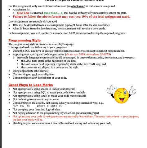 Solved Programming Style The Programming Style Is Essential