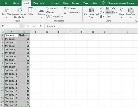 How To Make Histogram In Excel Create Histogram Using Data Analysis Toolpak