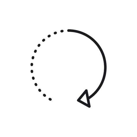 Premium Vector Rotate Right Icon Set Refresh Reload Restart Reset Or Recover Button Vector