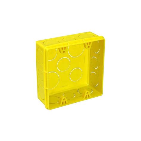 Caixa Passagem Elétrica Pvc Quadrada 4 Entradas Tigre
