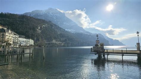 Brunnen A Picturesque Town On Lake Lucerne