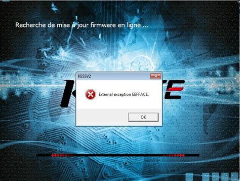 use kess v2 to solve “error “