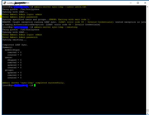 Solved Ambari Server Sync Ldap Exiting With Exit Code 1 Cloudera Community 187664