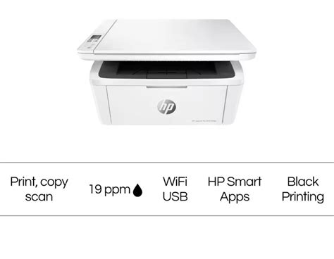 Laserjet Pro Mfp M141w Wireless Mono Laser Printer Print Scan And Copy Front Facing Usb