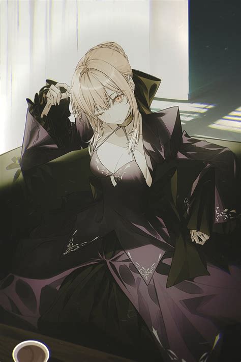 Artoria Pendragon And Saber Alter Fate Drawn By Fov Ps Danbooru