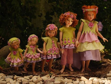 Elves In A Row Pretty Dolls Elves Dolls