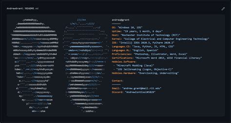 i made a self updating github readme r github