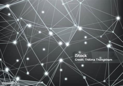 추상 인터넷 연결 및 기술 그래픽 디자인 점과 선을 연결 추상 다각형 공간 낮은 폴리 어두운 배경 0명에 대한 스톡 벡터 아트 및 기타 이미지 Istock