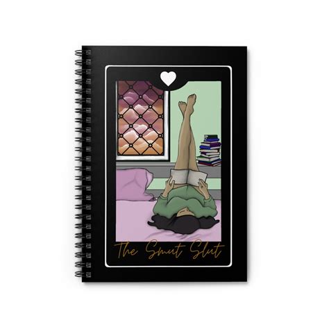 The Smut Slut Spiral Notebook Etsy