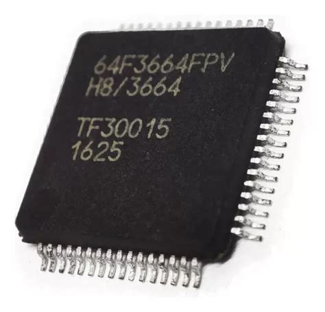 Microcontrolador Smd Hd64f3664fpv Qfp 64 Novo E Original Parcelamento Sem Juros