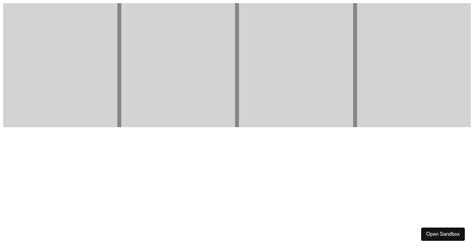 React Simple Resizer Examples Codesandbox