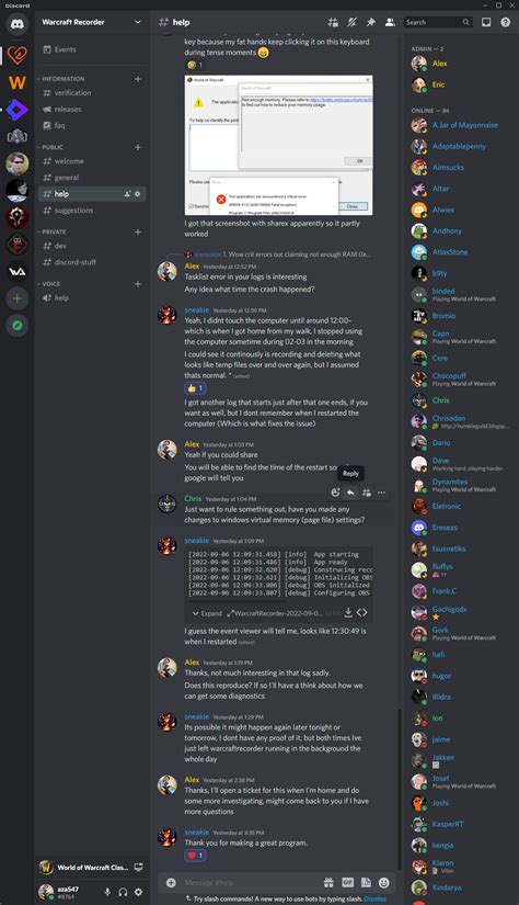 Possible Memory Leak · Issue 85 · Aza547wow Recorder · Github