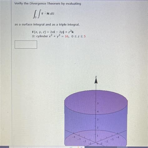 Solved Verify The Divergence Theorem By Evaluating F FN Chegg