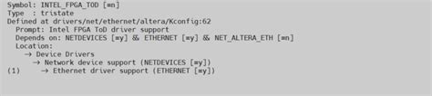 ethernet 1588 ptp time of day clock altera fpga developer site