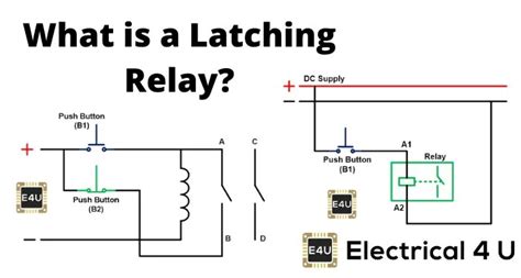Dpdt Relay Latching Diagram Schema Digital