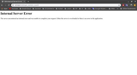 Python Json Api With Flask 500 Internal Server Error Stack Overflow