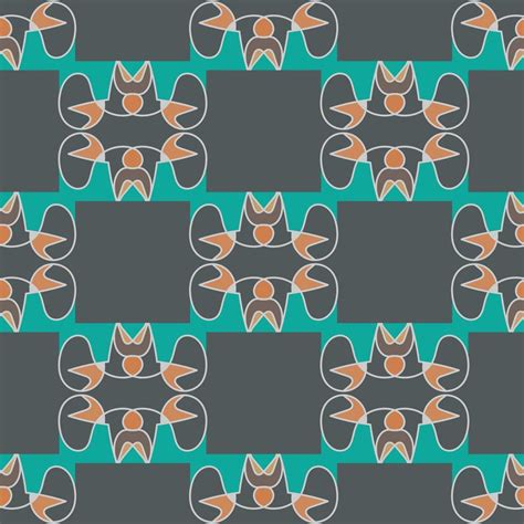 New Abstract Art Seamless Pattern Design Vector Seamless Background