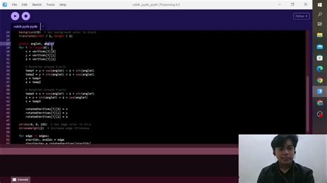 Animasi Kubus 3d Menggunakan Aplikasi Processing Youtube