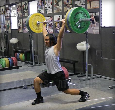 Leo Jerk Catalyst Athletics Olympic Weightlifting Photo Library