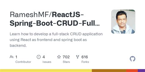 Github Rameshmfreactjs Spring Boot Crud Full Stack App Learn How To