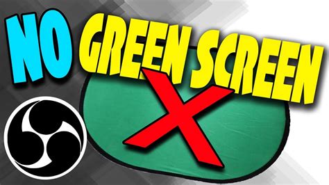 OBS Remove Your Background Without A Green Screen Mikeymo