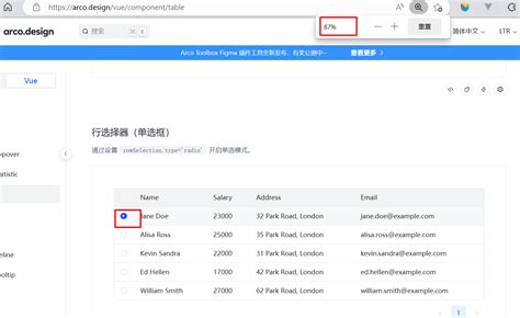 Table组件中，会在不同分辨率下改变单选框的样式 · Issue 2120 · Arco Designarco Design Vue · Github