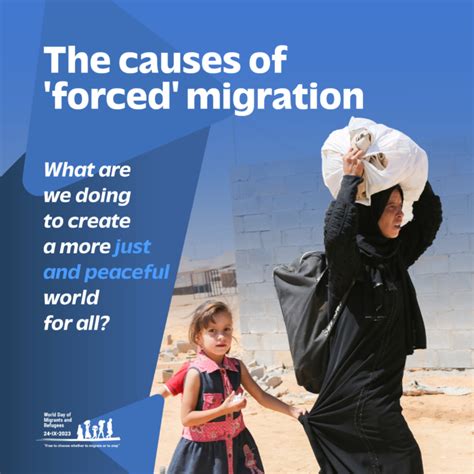 The Causes Of Forced Migration Migrants And Refugees Section